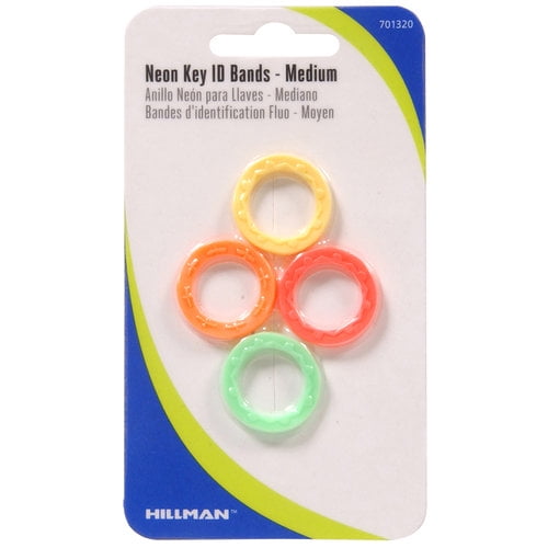 Key Bands,Neon 4/Pk - Walmart.com