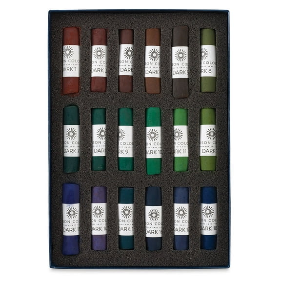 Unison Handmade Pastels - Assorted Colors, Half Stick, Set of 120 ...