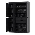 Palace Imports 100% Solid Wood Kitchen Pantry Storage Cabinet with ...