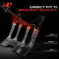 A-Premium Hood Latch Support Compatible with Mitsubishi Outlander 2022 ...