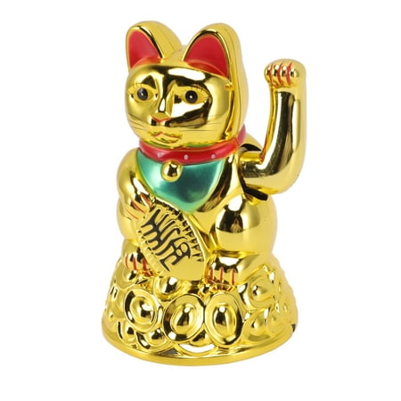 Waving Cat, Cute Waving Cat Luck Wealth Welcoming Cats Home Ornaments ...