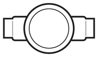 Robroy Industries PRGUAC16SA, Exp Proof Conduit Outlet Box, 1/2 Al Guac ...