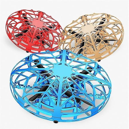 Mini Drone Led Ufo Type Flying Helicopter Fidget Spinner Fingertip ...