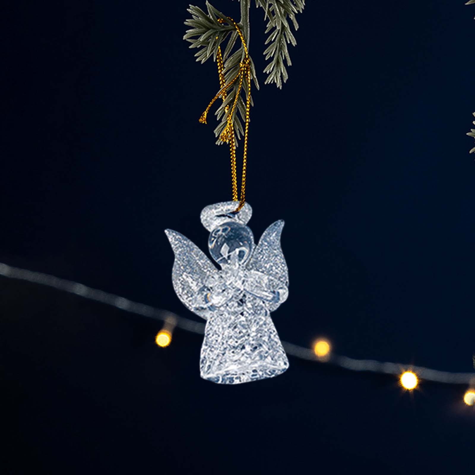 Click here for Hml Christmas Decorations Beautiful Mini Clear Gla... prices
