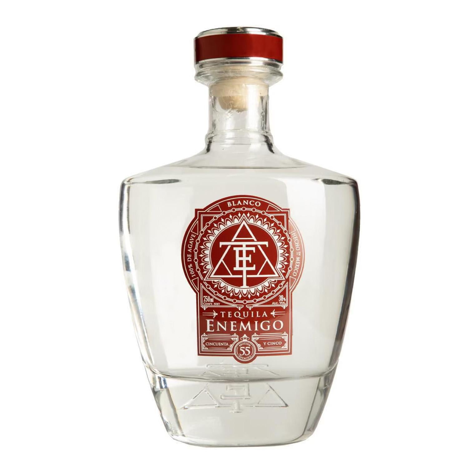 Pack de 12 Tequila Enemigo Blanco 55 750 ml | Bodega Aurrera en línea