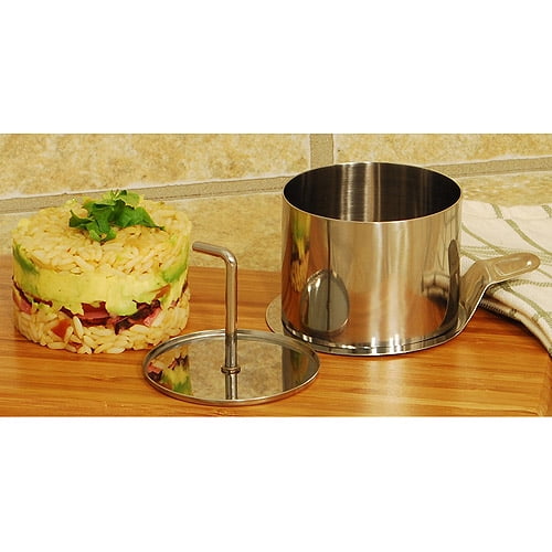 Cook Pro Stainless Steel Circle Food Mold Set - Walmart.com - Walmart.com