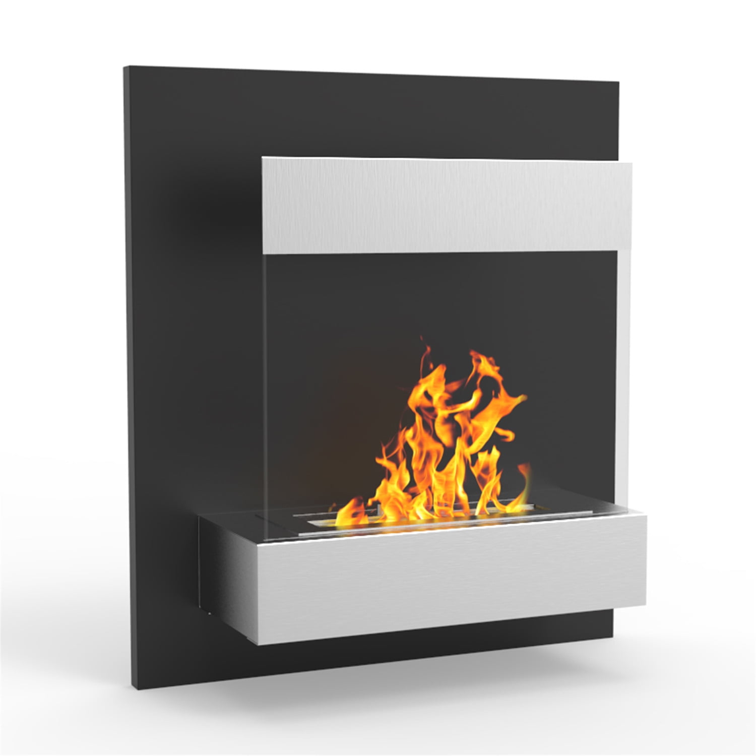 Regal Flame Boston 24 Inch Ventless Wall Mounted Bio Ethanol Fireplace ...