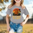 Big Girls Summer T Shirts Cute Capybara Print Short Sleeve Comfortable ...