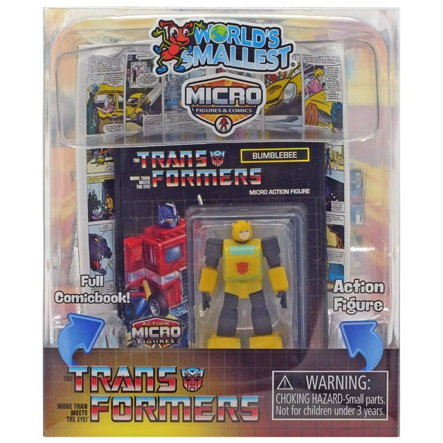 World's Smallest Transformers Bumblebee Micro Figure & Comic - Walmart.com