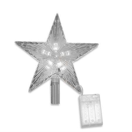 destyer Lighted Star Topper Battery Powered Christmas Holiday Tree ...