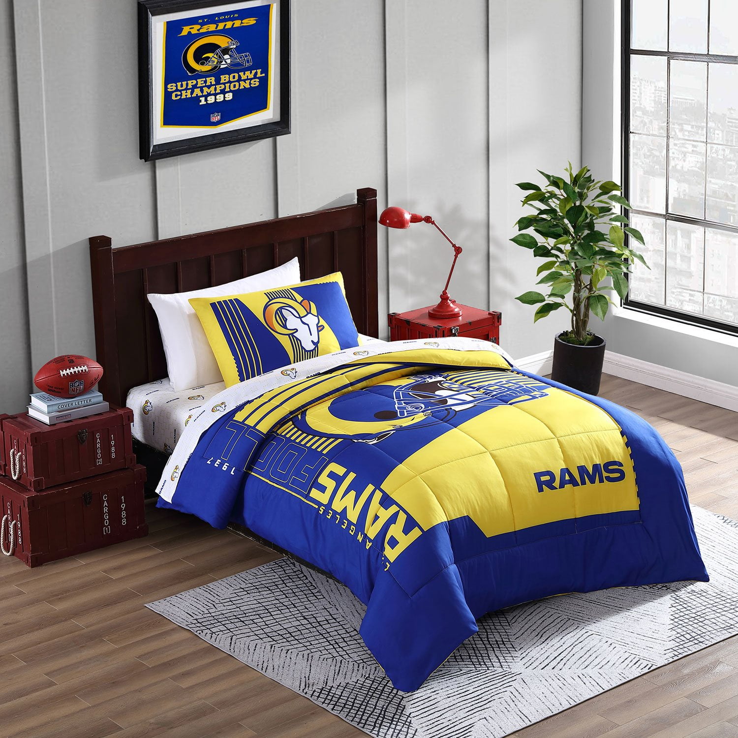 NFL Bed-In-A-Bag Comforter and Sheet Set, Assorted Teams and Sizes ...