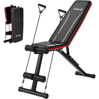 HolaHatha Multi Functional Training Exercise Bench for Full Body ...