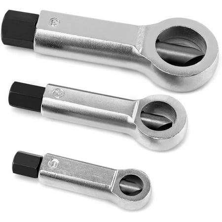Nut Splitter Set, Rusted Damaged Nut Breaker Extractor Remover Tool, 9 ...