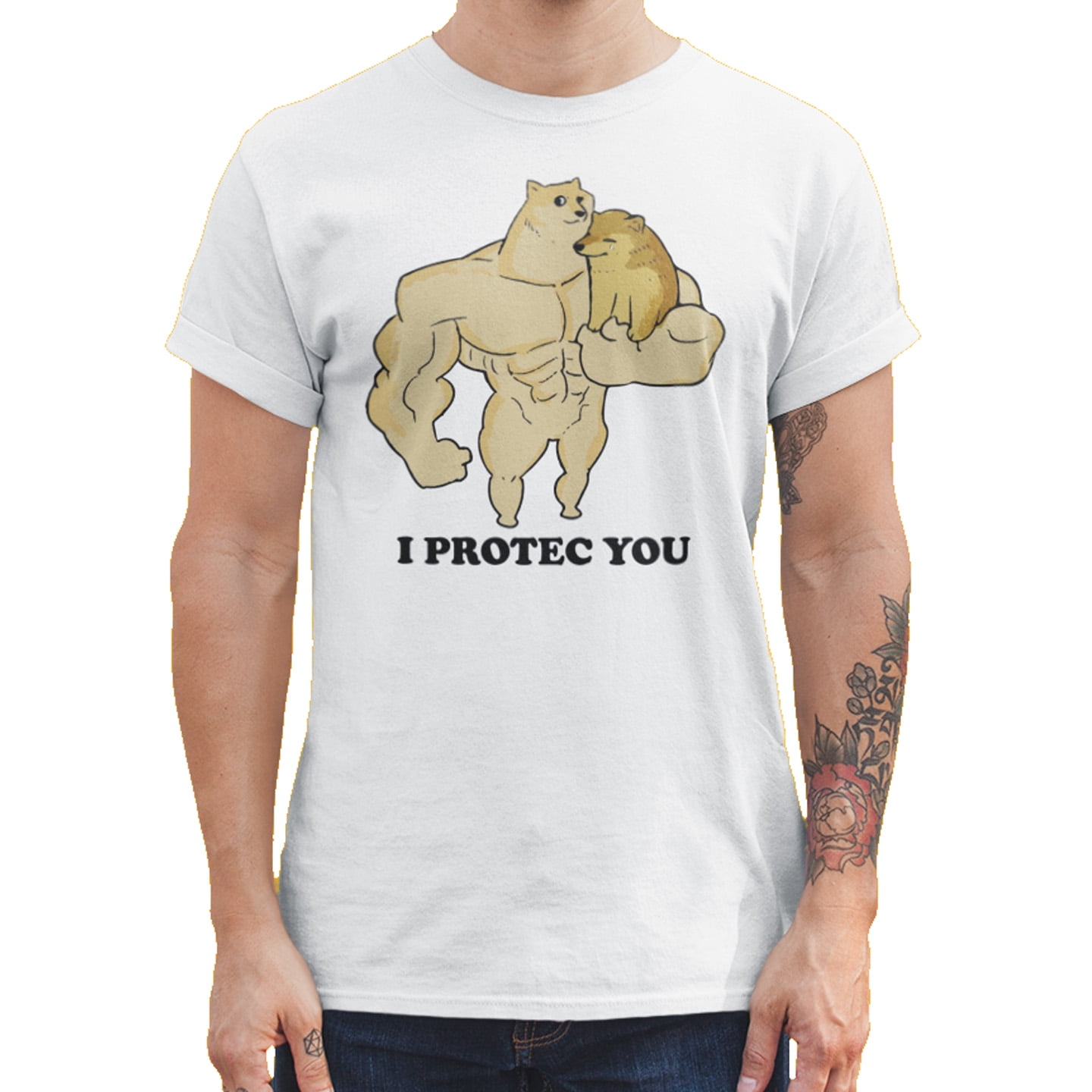 Playera Cheems Mamdo Meme Caballero Once Playera manga corta | Walmart ...