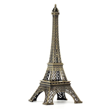 Eiffel Tower Retro European Paris Wrought Iron Metal Model Desk ...
