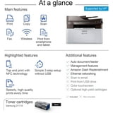 Samsung Xpress M2070FW Wireless Monochrome Laser Printer, Copier ...