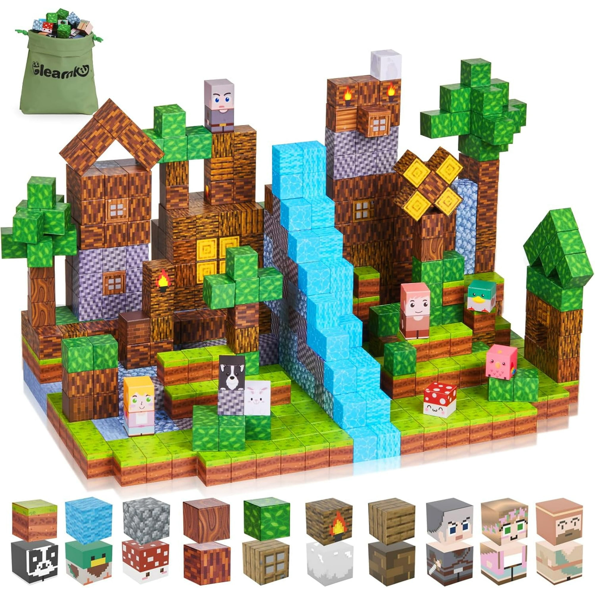 Click here for Yantong 123pcs Magnetic Blocks - Forest Castle The... prices