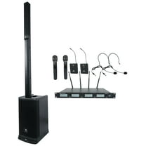 JBL EON ONE MK2 1500W Rechargeable DJ PA Speaker with Subwoofer, Mixer ...