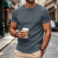 Yifymode Men's Dry Fit Workout Gym Short Sleeve T Shirt Moisture ...