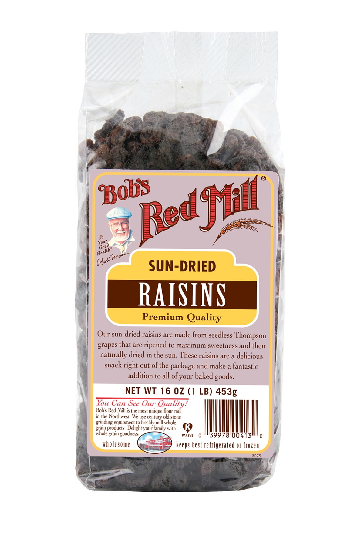 Bobs Red Mill Natural Raisins, 16 Oz - Walmart.com