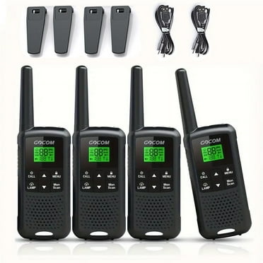 Cobra RX385 Two-Way Radios (Pair) Rugged and Water Resistant Walkie ...