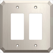 Pass & Seymour RV/Mobile Home White Double Snap-On Plate for Switches ...