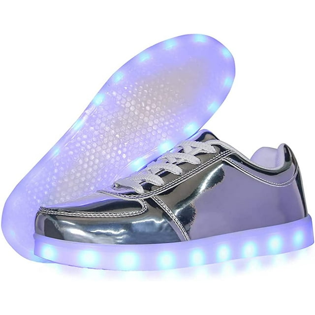 YAZI Unisex LED Shoes Light Up Shoes for Women Men LED Sneakers with ...