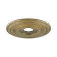 Livex Lighting Ceiling Medallion in Aged Brass Antique Gold Leaf ...