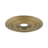 Livex Lighting Ceiling Medallion in Aged Brass Antique Gold Leaf ...