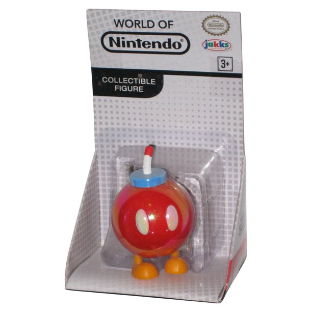 World of Nintendo Super Mario Bros. Red Ba-Bomb (2017) Jakks Pacific ...