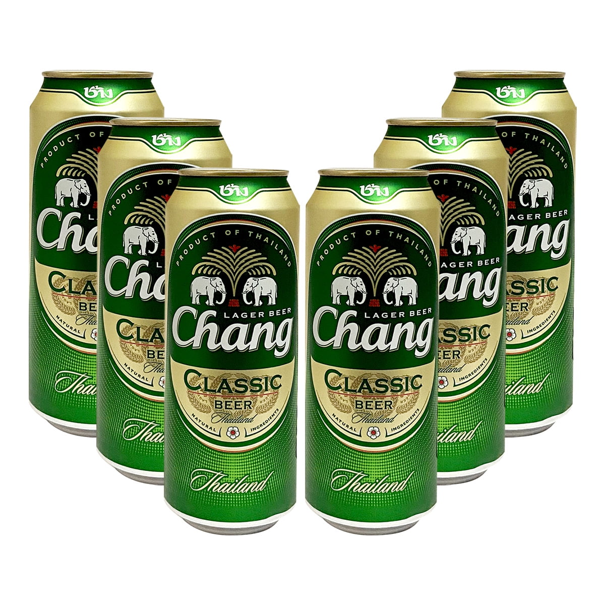 Six Pack Cerveza Chang Classic Lata 500 Ml Chang Classic Lager | Bodega ...