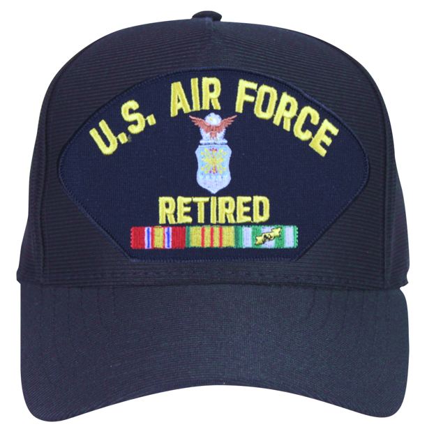U.S. Air Force Retired with Crest and Vietnam Ribbons Emblematic Ball ...
