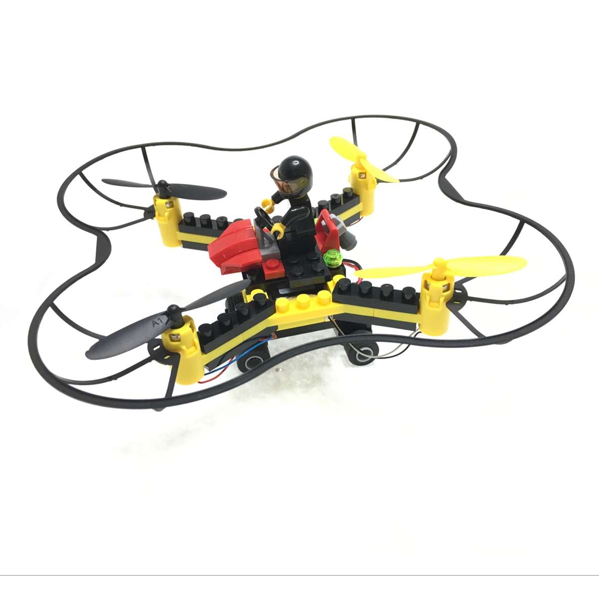 PaulG Toys - Force Flyers DIY STEM FlyNDrive Racing Drone - Walmart.com