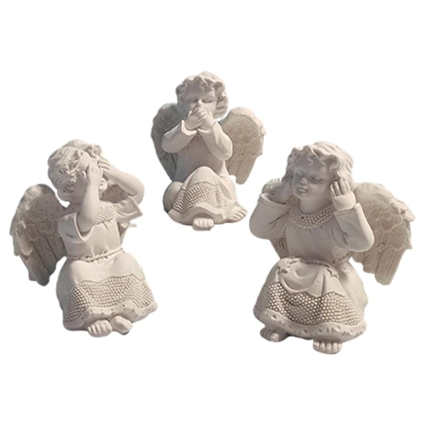 Praying Cherub Angel Statue Figurine indoor e outdoor home and garden ...
