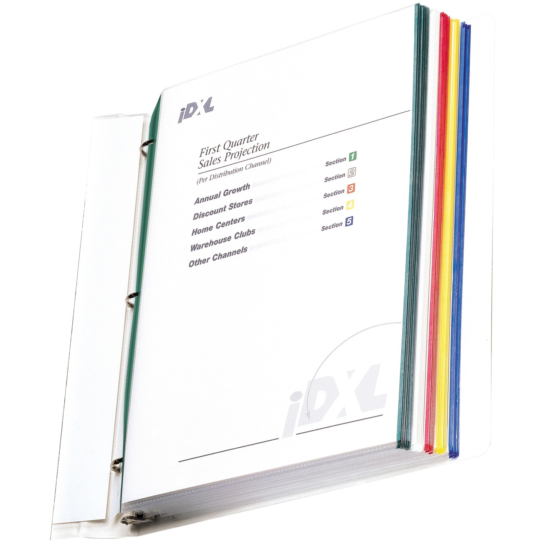 C-Line Colored Edge Sheet Protectors, 11 x 8-1/2 Inches, Assorted ...