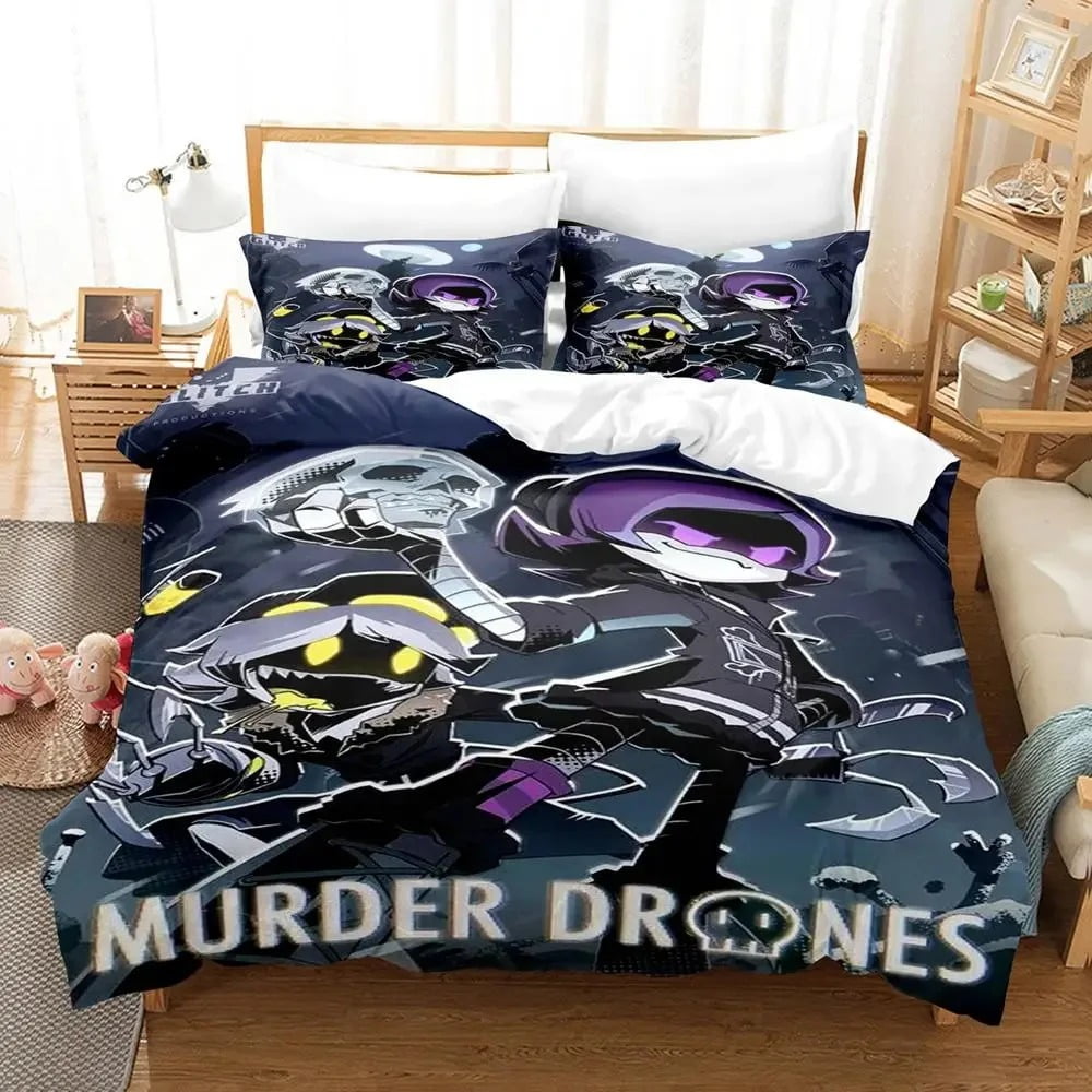 Click here for Yingd Murder Drones Bedding Set Boys Girls Twin Qu... prices