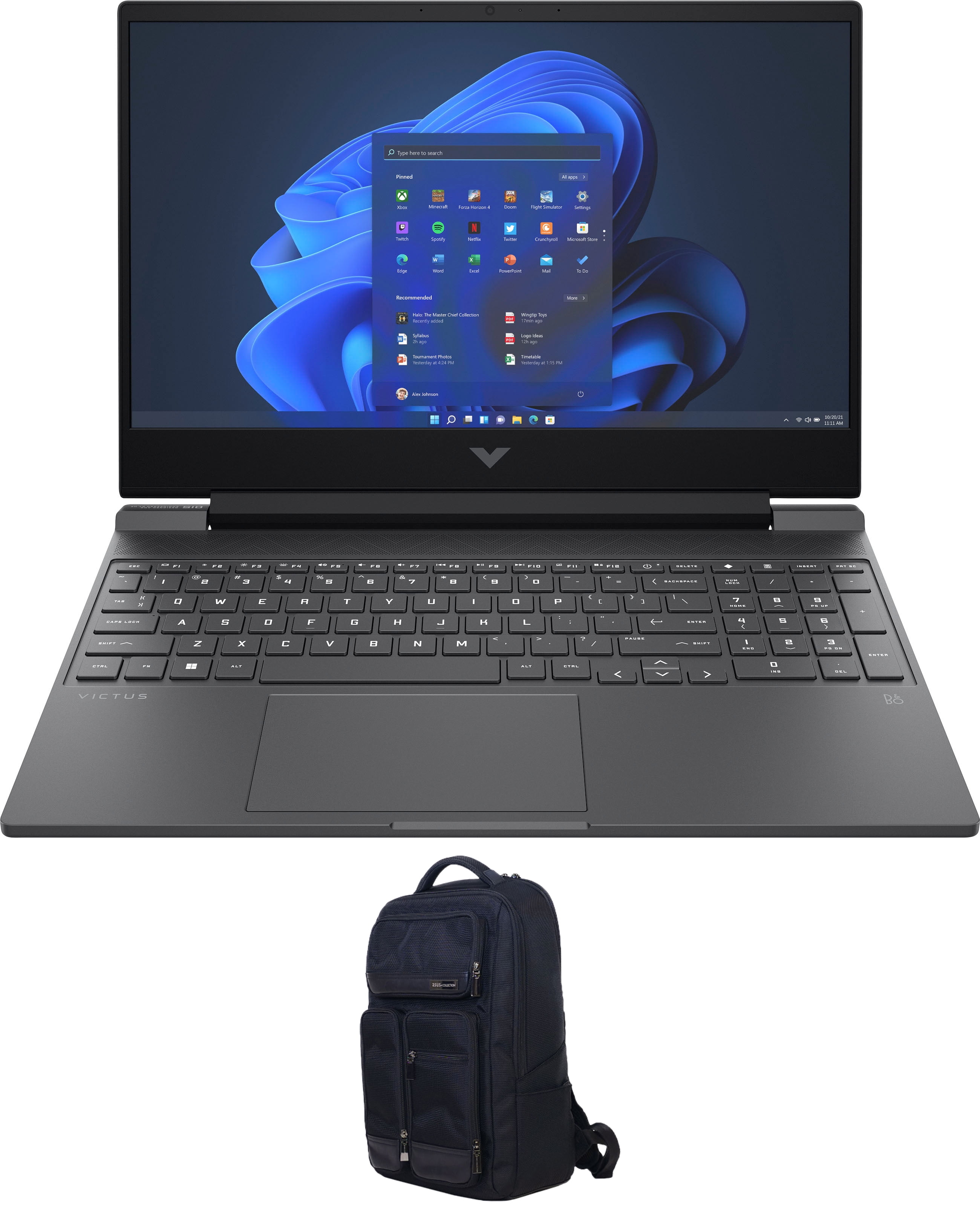 HP Victus 15-fa0032dx Gaming/Entertainment Laptop (Intel i7-12650H 10 ...