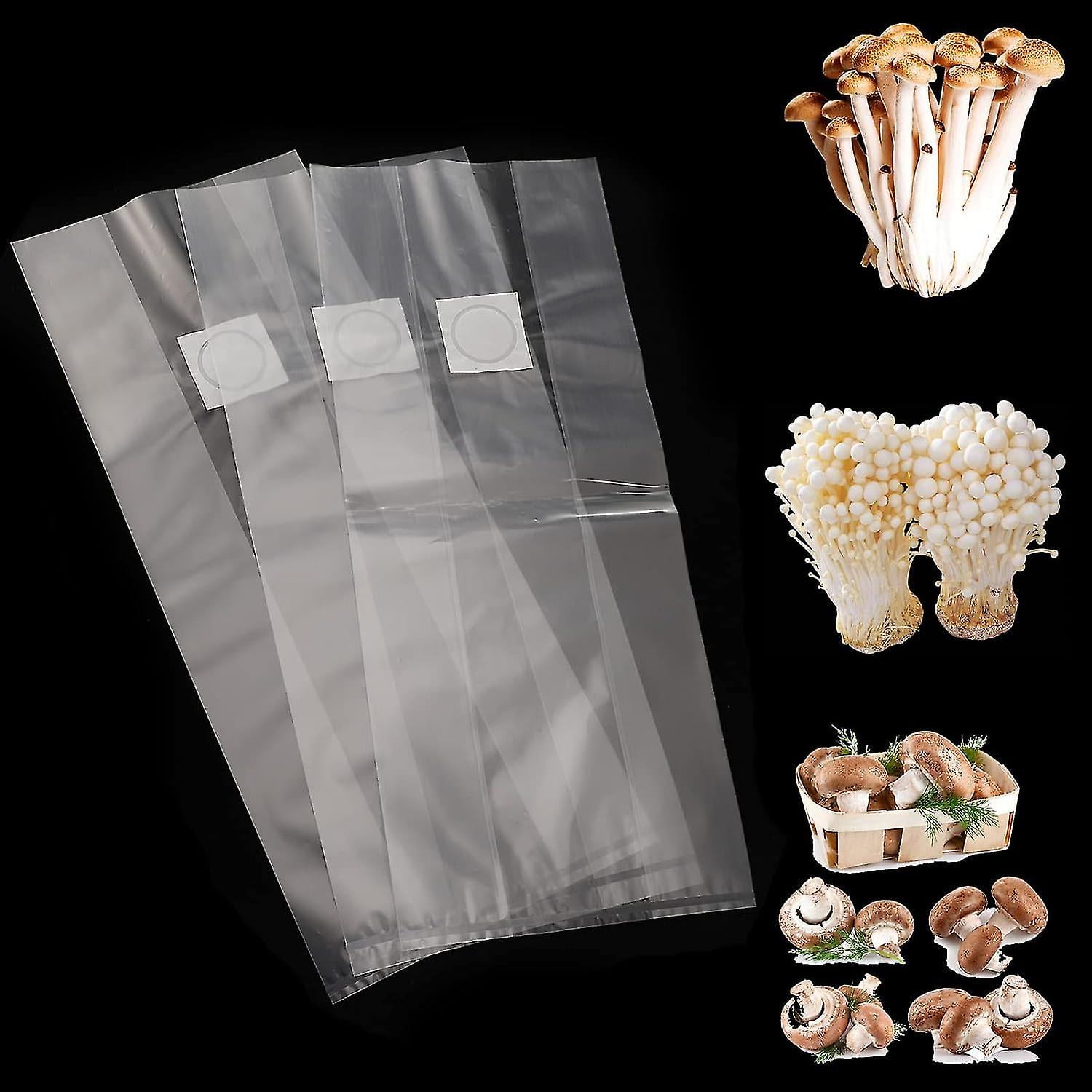Click here for Vorcoy Pack Of 50 25 X 50 Cm Mushroom Grow Bags  M... prices