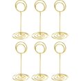 24 Pieces 3.35 Inch Table Number Holder Place Card Photo Holder Picture ...
