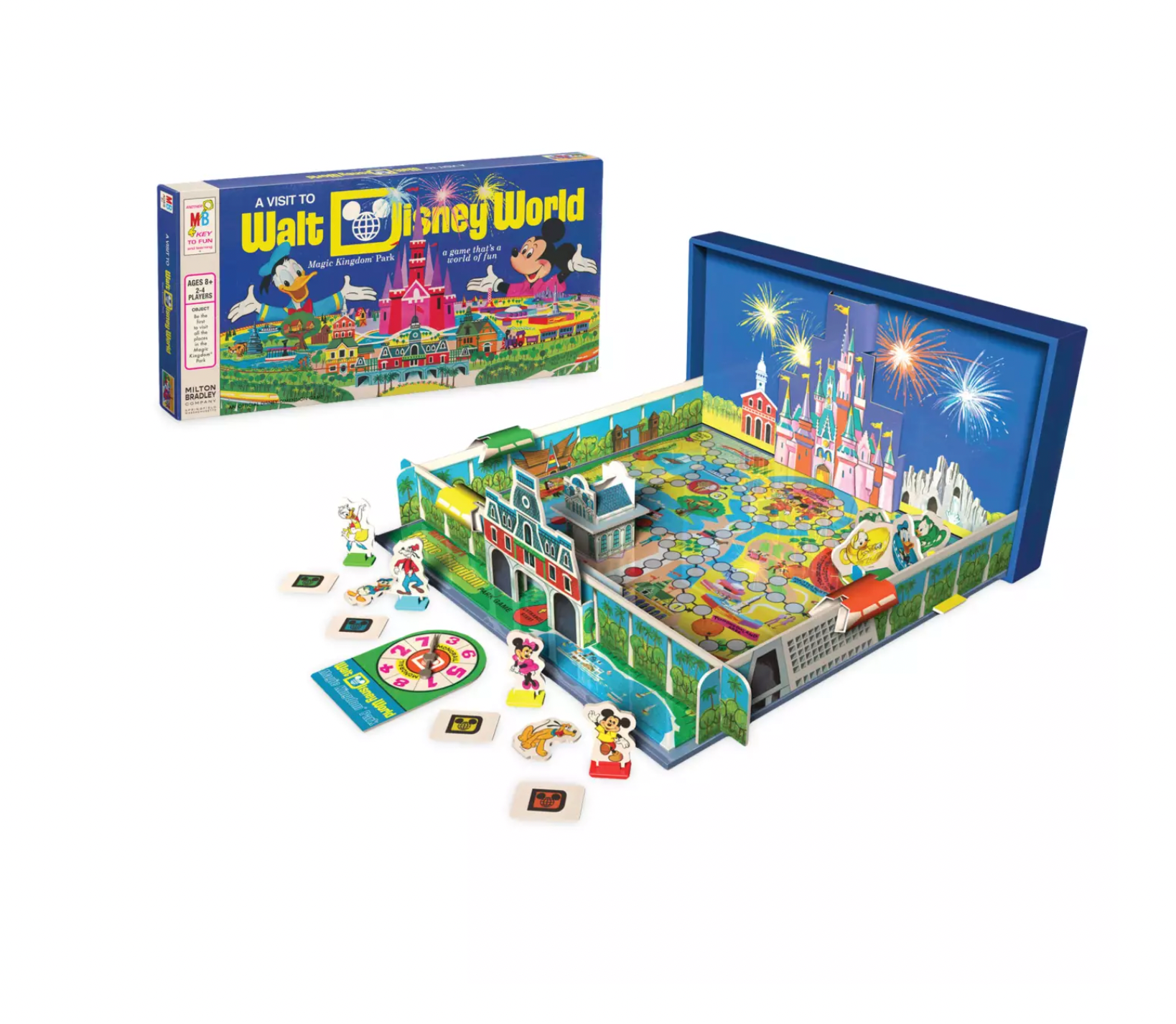 Disney 50th Walt Disney World Game by Milton Bradley Reproduction New ...