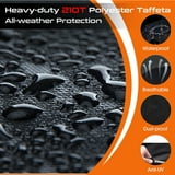 Car Cover Fit For 2 Door Jeep Wrangler CJ,YJ, TJ & JK Rain Cover Sun ...