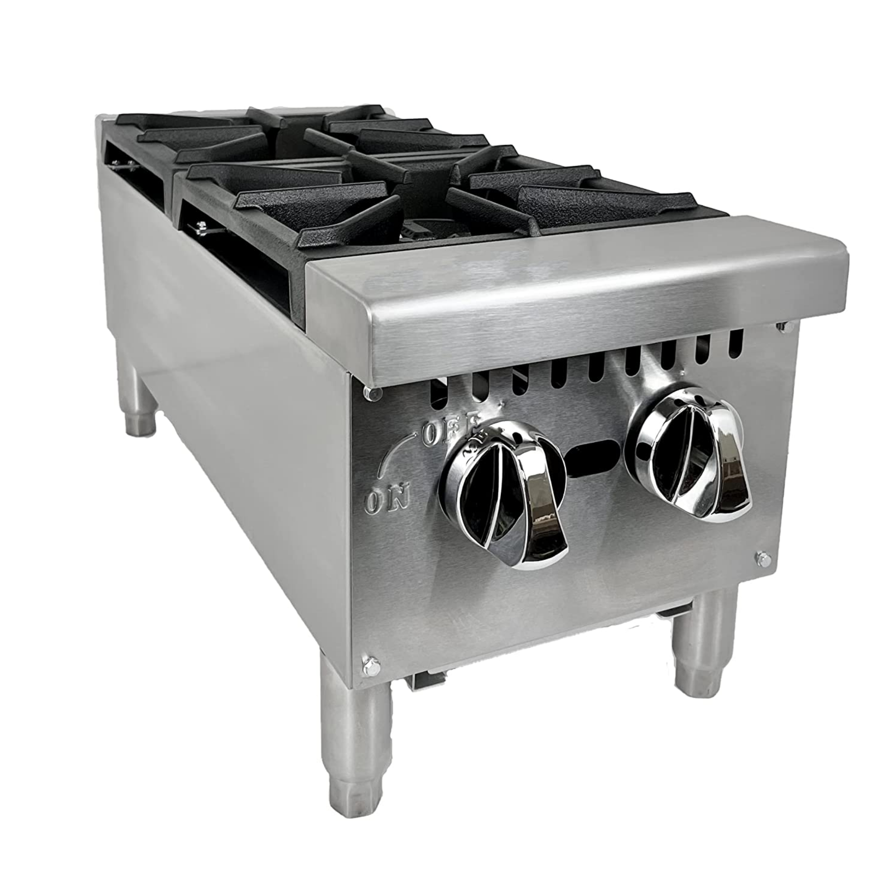 FSE 12-Inch Commercial Heavy Duty Countertop Gas Hotplate/Range with ...