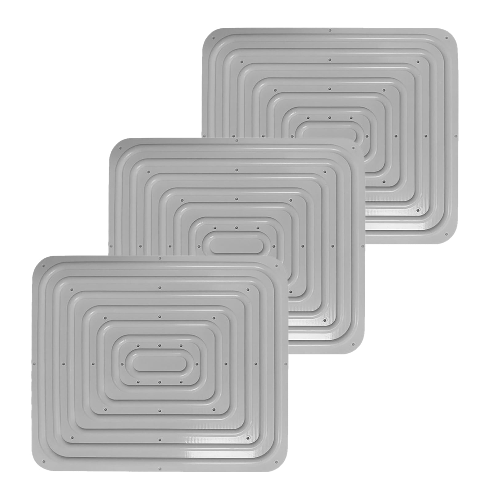 SDTC Tech 3 PCS Grey Silicone Chicken Nesting Box Pads Soft Easy to ...