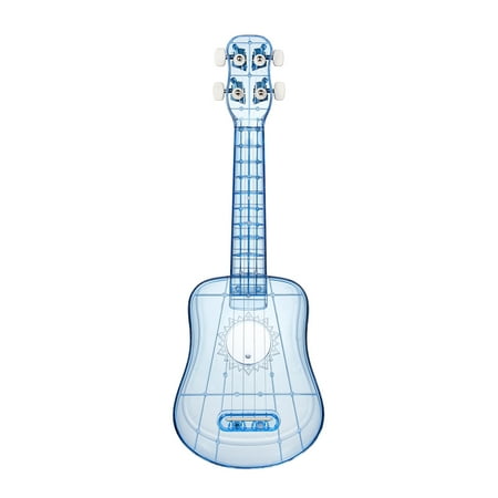ikayaa 21-inch Transparent Ukulele for Students Adults Beginners ...