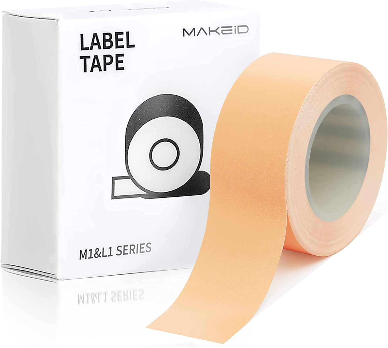 MakeID White Label Maker Tape Adapted Label Print Paper Refills ...