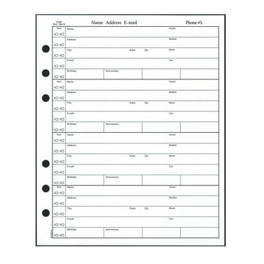 67144 Mead Address Book. 52 sheets 7 3/4" x 5 1/8". Assorted colors ...