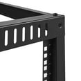 NavePoint 9U Wall Mount Server Rack with Hinged Back, 4-Post 24” Deep ...