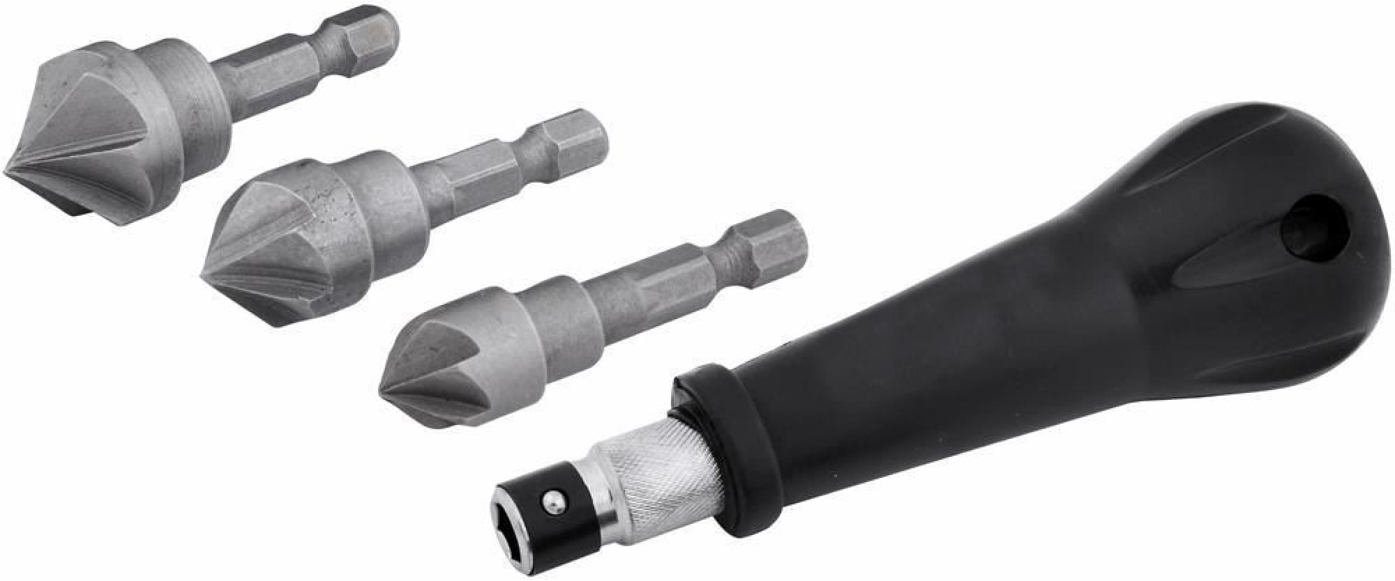 ROLSON TOOLS - 12mm, 16mm, 19mm Hand Countersink Set, 4 Piece - Walmart.com