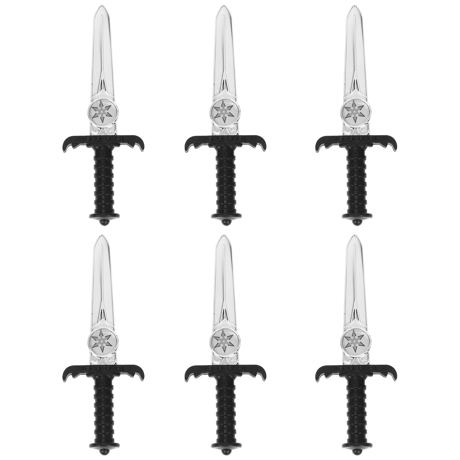 Buy NUOLUX 6Pcs Plastic Dagger Toys Children Stage Performance Knives ...