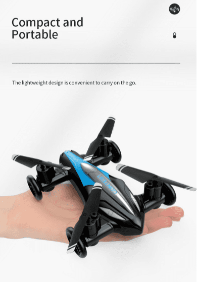 Control remoto anfibio anfibio de tierra de aire de juguete volador 2 ...